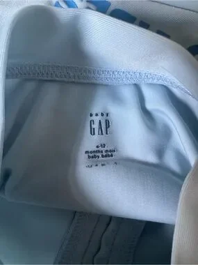 GAP | Swim | Gap Baby Light Blue Rashguard Onepiece Good Vibes Swimsuit ...